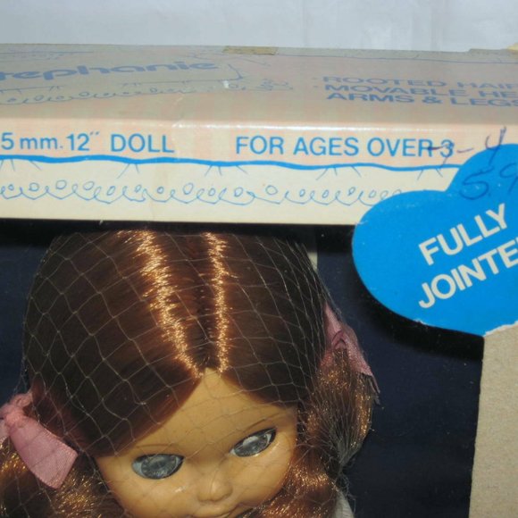 Playmates Toys | Toys | Vintage 979 Stephanie Jointed Rooted Hair Doll ...
